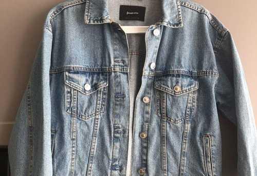 Куртка женская джинсовая stradivarius джинсовка