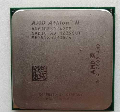 Процессор AMD Athlon II X4 610e