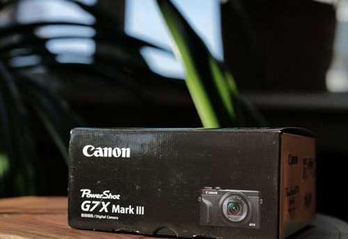 Canon Powershot G7X Mark III (2шт в наличии)