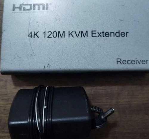 Удлинитель сигнала hdmi hdex KVM 120м