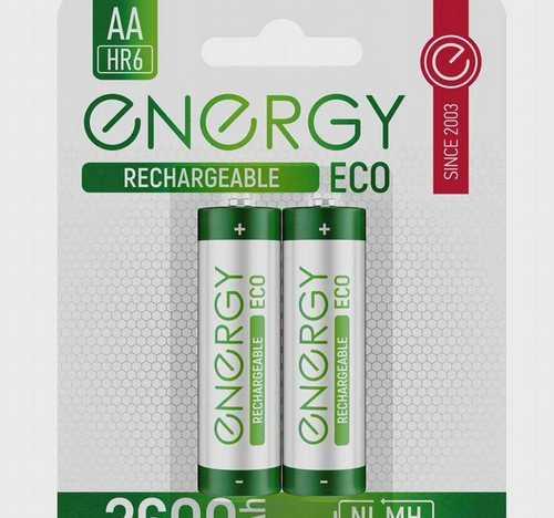 Аккумулятор NiMh energy AA/2BL 2600 mAh