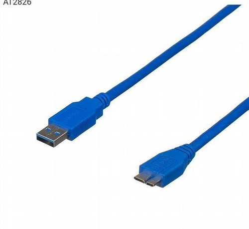 USB кабель atcom microUSB (M) - USB Type A (M) 1