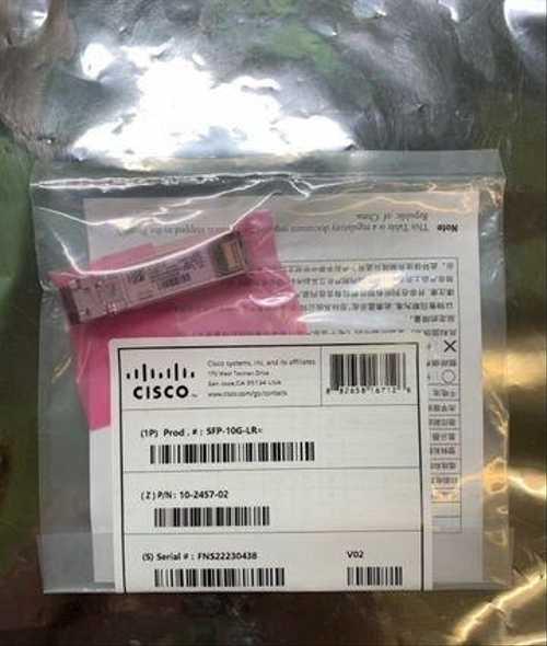 Трансиверы Cisco SFP-10G-LR