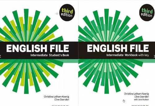 English File 3ed Intermediat Sb+Wb 7 комплектов