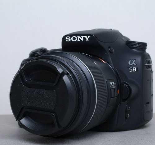 Фотоаппарат Sony Alpha A58 +18-55 kit(пробег 10200