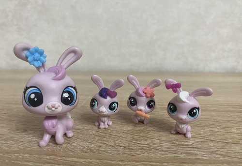 Littlest Pet Shop зайчики (набор)