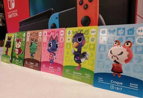Редкие карточки Amibo Nintendo Switch