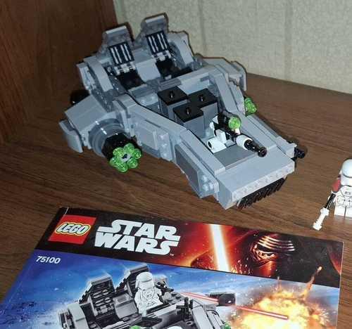 Lego Star Wars 75100 First Order Snowspeeder