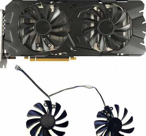 Вентиляторы KFA2 galaxy GTX 1070 1070Ti 1080 95мм