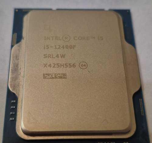 Процессор intel core i5 12400f