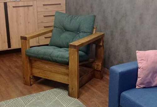 Кресло деревянное, садовое