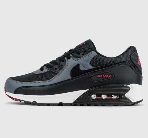 Кроссовки Nike Air Max 90 Grey Red Ftwr