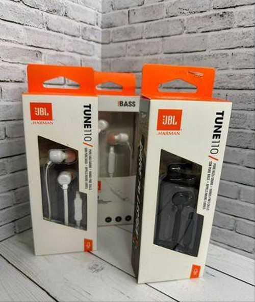 Наушники внутриканальные JBL T110