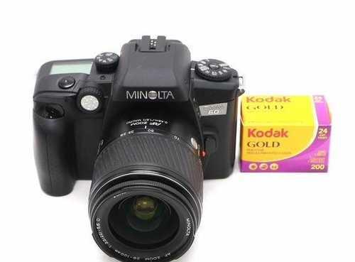 Minolta Dynax 60 kit + Фотопленка Kodak Gold