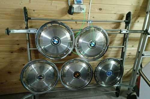Колпаки R14 BMW E28 из нержавейки, хром, ретро