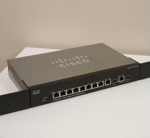 Коммутатор Cisco SG300-10MP