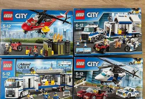 Lego City конструктор лего 4 разных набора