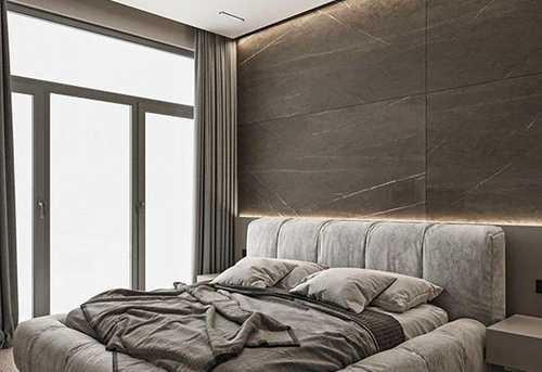 Мягкая дизайнерская кровать