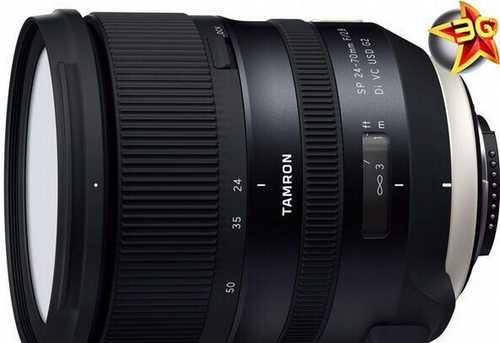 Объектив Tamron AF SP 24-70 f/2.8 DI VC USD G2 Nik