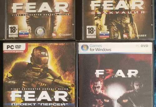 Коллекция Игр F.E.A.R. на DVD дисках для пк