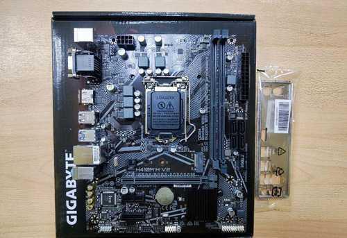 Материнская плата lga 1200 gigabyte h410m hv2