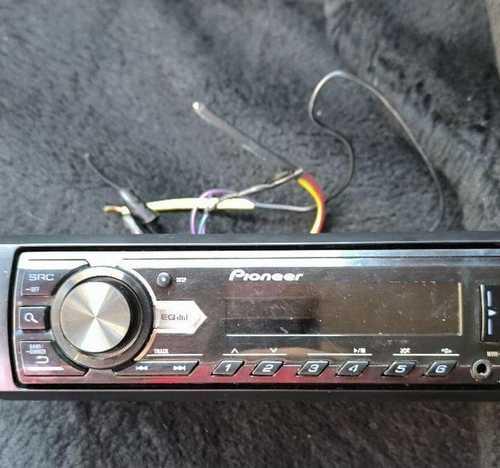 Магнитола pioneer mvh-08ubg