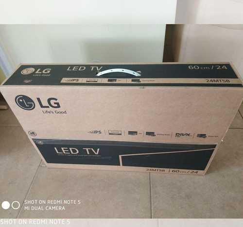 Телевизор Новый LED LG 24MT58VF-PZ full HD