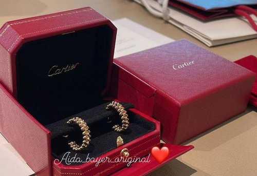 Серьги Cartier оригинал