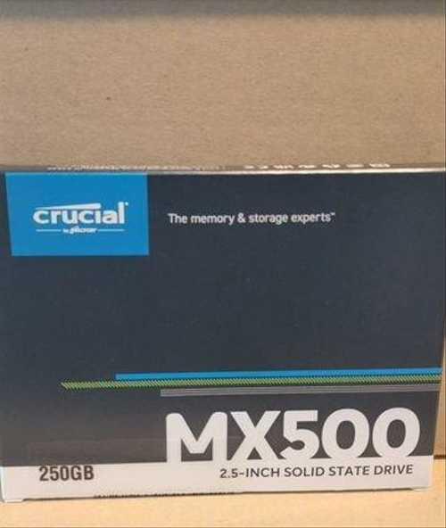 Ssd Crucial mx500 250GB