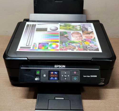 Мфу Epson SX430W (Wi-Fi/отс/пзк)