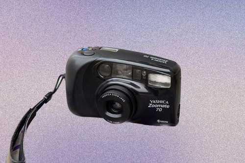 Пленочный фотоаппарат Yashica Zoomate 70 black