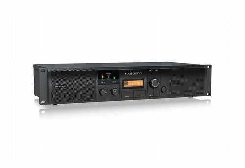 Behringer NX3000D усилитель мощности с DSP 3000 Вт