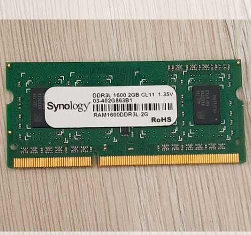 Модуль оперативной памяти DDR3 Synology