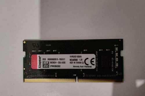 Память Kingston kvr26s19s8/8 DDR4 8гб SO-dimm