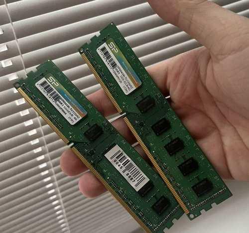 Оперативная память ddr3 4gbx2 1333