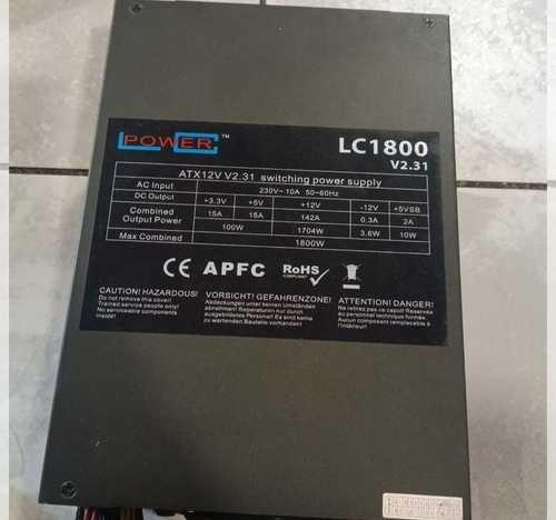 Блок питания LC power 1800