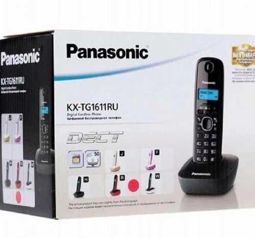 Panasonic KX-TG1611 (красный)