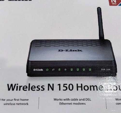 Wifi роутер D-Link DIR-300