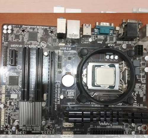 Сборка Gigabyte H61M   i4460   16gb DDR3