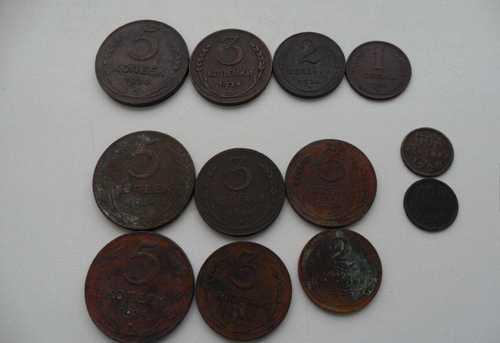 12 монет 1924 и 25 г в коллекцию