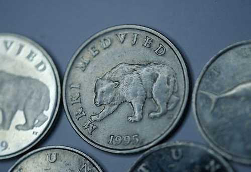Монеты хорватские куны