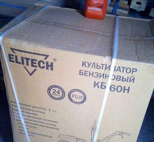 Культиватор бензиновый Elitech кб 60Н