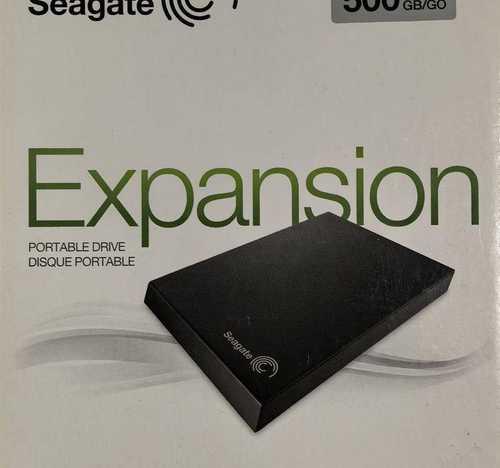 Переносной жёсткий диск Seagate 500 Gb