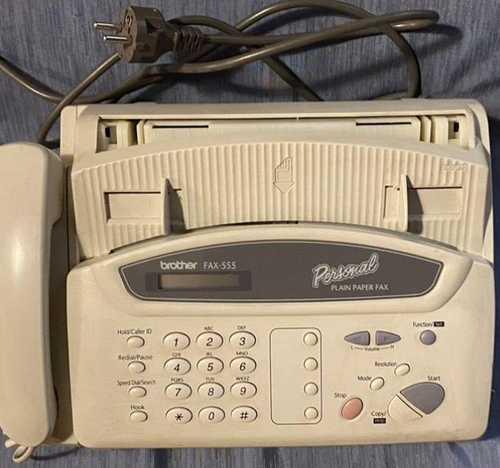 Факс б/у brother fax-555