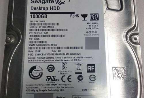 Жесткий диск 3.5" Seagate Desktop HDD 1 Тб ST1000D