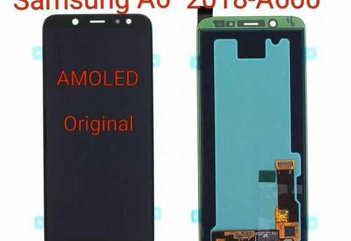 Дисплей с сенсором samsung A6-2018 (модуль) A600