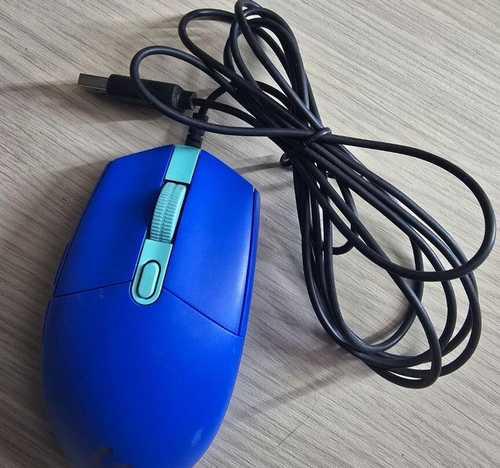 Мышь проводная Logitech G102 Lightsync Blue