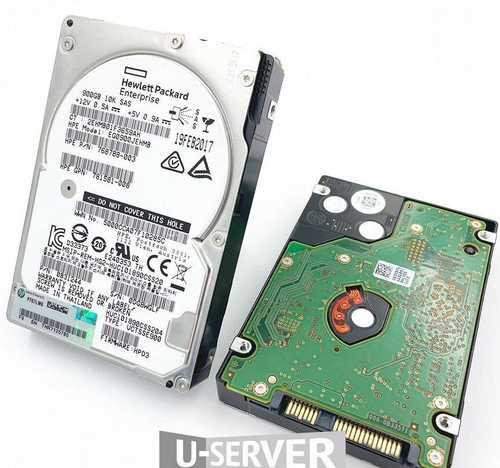 Диск серверный HP HPE HDD 900MB SAS 10K 12G SFF ор