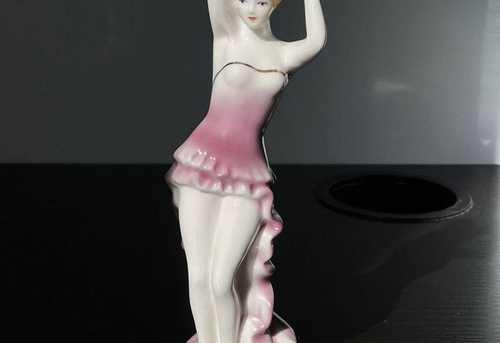 Фарфоровые статуэтка танцовщица Германия