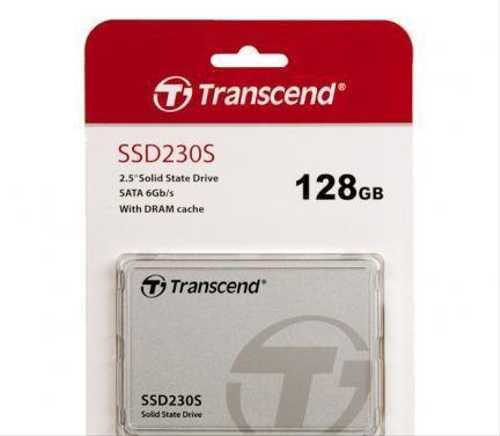 Твердотельный накопитель SSD 128Gb, SATA III, 2.5"